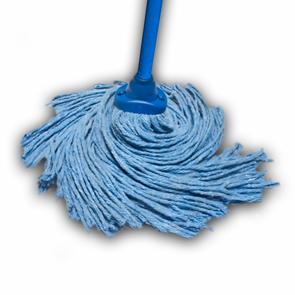 TRAPEADOR BLEND OPEN END AZUL GRANDE 350 BASTON METÁLICO AZUL VICTORIA ...