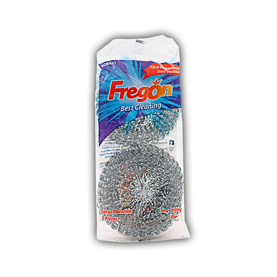 FREGON FIBRA GALVANIZADA 20 GR 2 PACK – Siltecsa