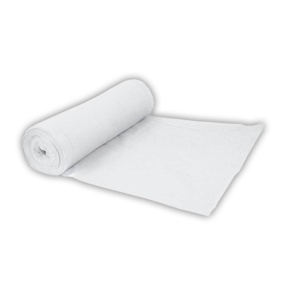 FRANELA BLANCA DE 50 CMS DE ANCHO POR 25 MTS DE LARGO. – Siltecsa