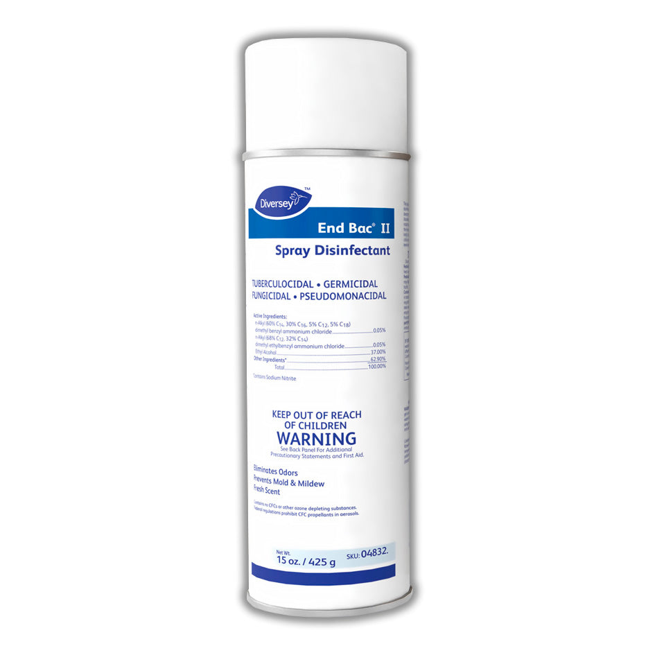 END BAC II AEROSOL 12X 425 GRS C/U GERMICIDA PARA DEODORIZAR Y DESINFE ...